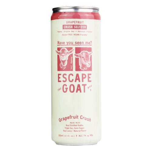 ESCAPE GOAT Grapefruit Crush Seltzer | Millstone Spirits