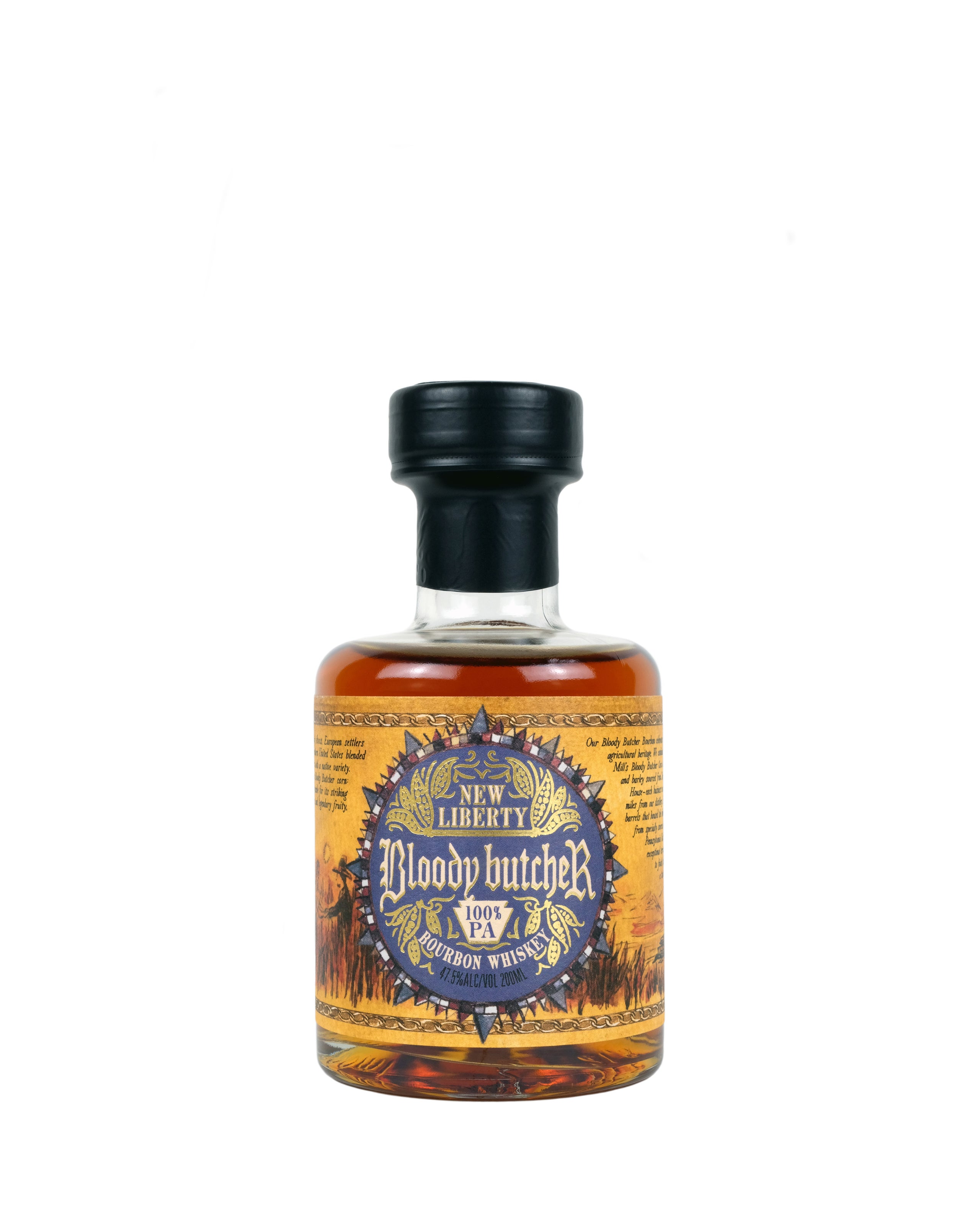 New Liberty Bloody Butcher Bourbon 100% PA 200ml | New Liberty Distillery